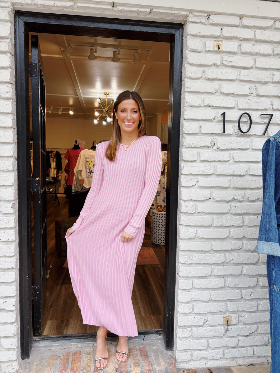 So This Is Love maxi dress Pink – Dress Code Lafayette